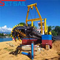 China 10 Inch Cutter Suction Dredger with Siemens and Cummins 122kw Auxiliary Engine Power for sale