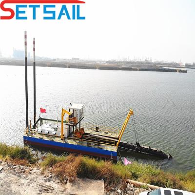 China 10 Inch Cutter Suction River Sand Dredger for Nigeria With 1000m Discharge Distance for sale