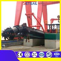 China Full Payment Long Discharge Distance 10inch Cutter Suction Dredger with Booster Station for sale