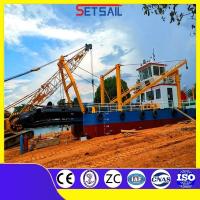 China Full Payment Long Discharge Distance 10inch Cutter Suction Dredger with Booster Station for sale