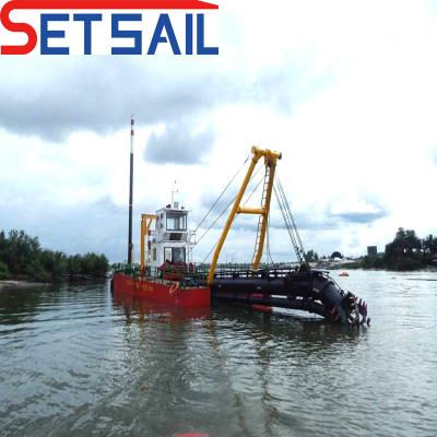 China Full Automatic Cutter Suction Reservoir Dredger with CTS Slot Type and Trac System for sale