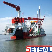 China QHCSD-111 Customized Sand Pump Cutter Suction Mud Dredger with Cummins Diesel Engine for sale
