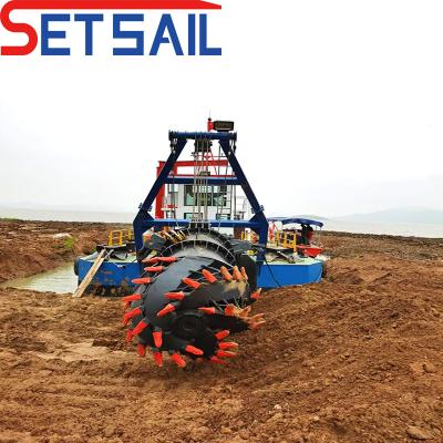 China Cutter Suction Dredger with Cummins Diesel Engine and Lifelong After-sales Service for sale