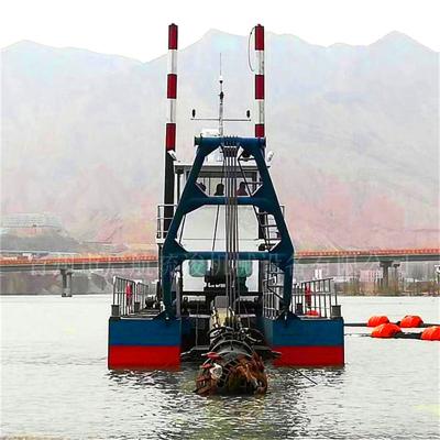 China Hydraulic Diesel Engine 10 Inch Cutter Suction River Sand Boat with 1500m3 Water Flow for sale