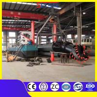China Hydraulic Diesel Engine 10 Inch Cutter Suction River Sand Boat with 1500m3 Water Flow for sale