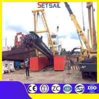 China Hydraulic Diesel Engine 10 Inch Cutter Suction River Sand Boat with 1500m3 Water Flow for sale