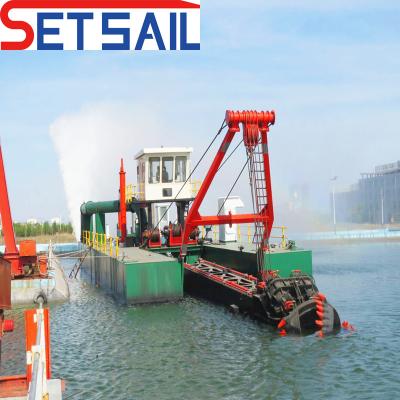 China 230000.000kg Shipping Cost Water Flow 15000m3 Cutter Suction Dredger Used in River Lake for sale