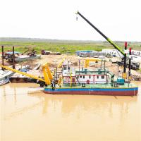 China Customized High Capacity 10 Inch Cutter Suction Dredger with Shijiazhuang Sand Pump - for sale