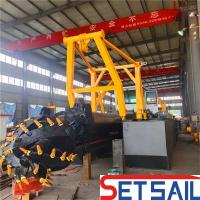China 10inch Cutter Suction Dredger for Lake and Sea Gross Weight 90000.000kg 53 Meter Head for sale