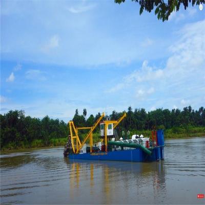 China CTN Slot Type 10inch Cutter Suction Dredger for Sand Low Working Time 10inch Dredger for sale