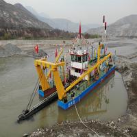 China CTN Slot Type 10inch Cutter Suction Dredger for Sand Low Working Time 10inch Dredger for sale