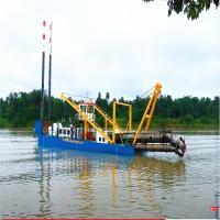 China CTN Slot Type 10inch Cutter Suction Dredger for Sand Low Working Time 10inch Dredger for sale