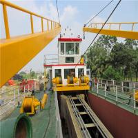 China CTN Slot Type 10inch Cutter Suction Dredger for Sand Low Working Time 10inch Dredger for sale