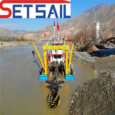 China 30m Maximum Dredging Depth Hydraulic Motor Cutter Suction Dredger for Dredging Project for sale