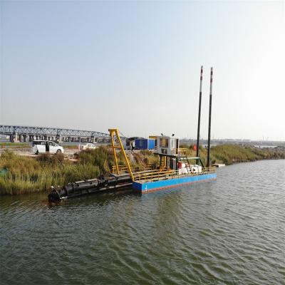 China 85ton Total Weight Cutter Suction Dredger for Sand Rexroth Hydraulic System 8 Inch for sale