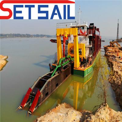 China Customization Diesel Engine Rexroth Cutter Suction Dredger with Hydraulic Pressure Meter for sale