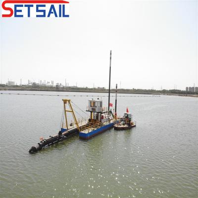 China Water Flow 800m3 Diesel Engine 8inch Cutter Suction Sand Dredger with Siemens PLC for sale