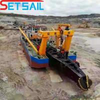 China 50kw Cutter Head Power 8 Inch Cutter Suction Dredger with Sand Pump by Rexroth Hydraulic for sale