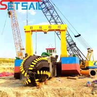 China 50kw Cutter Head Power 8 Inch Cutter Suction Dredger with Sand Pump by Rexroth Hydraulic for sale