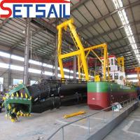 China Full Payment Warman Technology Electrical Power Cutter Suction Dredger with Depth Sounder for sale