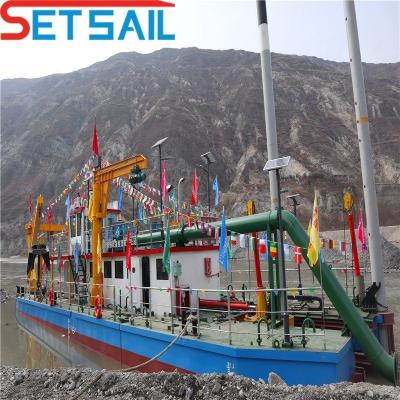 China 8inch-14 Hydraulic Cutter Suction Sand Vessel with Weichai Diesel Engine and Rexroth for sale