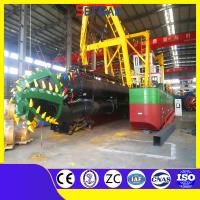 China US Customized Siemens PLC Diesel Engine Power Cutter Suction Dredging Sand Equipment for sale