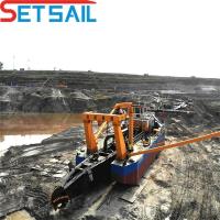 China 8 Inch Hydraulic Cutter Suction Dredging Sand Machine for Dredging Depth of 8 Meters for sale