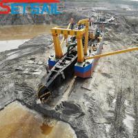 China 8 Inch Hydraulic Cutter Suction Dredging Sand Machine for Dredging Depth of 8 Meters for sale