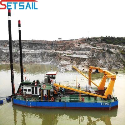 China Lifelong After-sales Service 8 Inch Cutter Suction Dredger with Shijiazhuang Sand Pump for sale