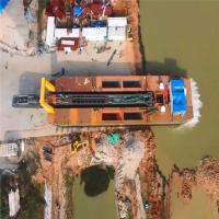 China Maximum Dredging Depth of 30m Cutter Suction Dredging Equipment with Underer Water Pump for sale