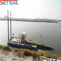 China 8 Inch Cutter Suction Sand Dredger Total Height 1.48m Discharge Distance 800m Manufacture for sale