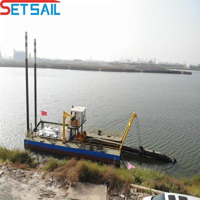 China 8 Inch Cutter Suction Sand Dredger Total Height 1.48m Discharge Distance 800m Manufacture for sale