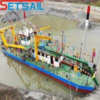China 8 Inch Cutter Suction Sand Dredger for River CTN Slot Type Cummins 230kw Main Engine for sale