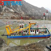 China 8 Inch Cutter Suction Sand Dredger for River CTN Slot Type Cummins 230kw Main Engine for sale