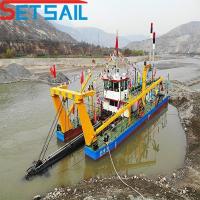 China 8 Inch Cutter Suction Sand Dredger for River CTN Slot Type Cummins 230kw Main Engine for sale