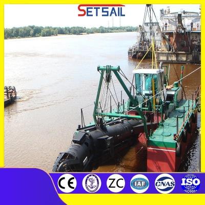 China 8 Inch Cutter Suction Dredger with 50kw Diesel Engine and Dredging Depth of 8 Meters for sale