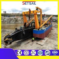China 28-1000t Total Weight Diesel Cutter Suction Dredger with Anchore Boom Best Choice for sale