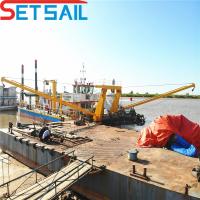 China 800 Meter Discharge Distance 8 Inch Cutter Suction Sand Dredger with Stable Sand Pump for sale