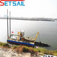 China 800 Meter Discharge Distance 8 Inch Cutter Suction Sand Dredger with Stable Sand Pump for sale
