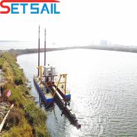 China 800 Meter Discharge Distance 8 Inch Cutter Suction Sand Dredger with Stable Sand Pump for sale