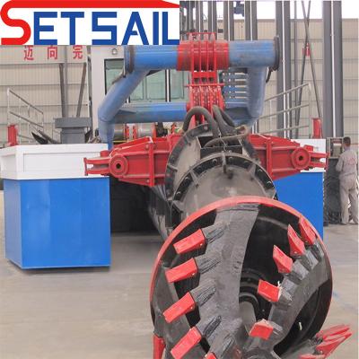 China 8 Inch Cutter Suction Dredger for River Sand Powered by Cumins 230kw Main Engine for sale