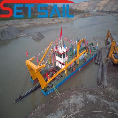China 16-46m Total Length Hydraulic Cutter Suction Dredger Machine for Malaysia Market for sale