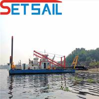 China 16-46m Total Length Hydraulic Cutter Suction Dredger Machine for Malaysia Market for sale