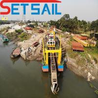 China 16-46m Total Length Hydraulic Cutter Suction Dredger Machine for Malaysia Market for sale