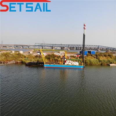 China Shijiazhuang 8 Inch River Sand and Silt Dredger with Hydraulic Affordable Sand Pump for sale