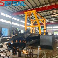 China Shijiazhuang 8 Inch River Sand and Silt Dredger with Hydraulic Affordable Sand Pump for sale