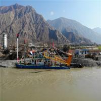 China Electric Motor 6 Inch Cutter Suction Dredger for River Sand at 42000.000kg Gross Weight for sale