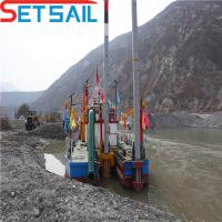 China Hydrocyclone Diesel Engine River Sand Dredger with Underwater Pump and CTN Slot Type for sale