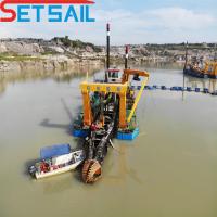 China 6 Inch Diesel Powered River Sand Dredger with Cutter Head and Shijiazhuang Sand Pump for sale