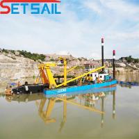 China 6 Inch Diesel Powered River Sand Dredger with Cutter Head and Shijiazhuang Sand Pump for sale